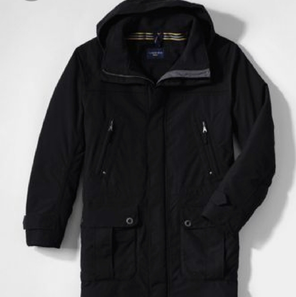 Lands' End | Jackets & Coats | Lands End Long Squall Coat | Poshmark
